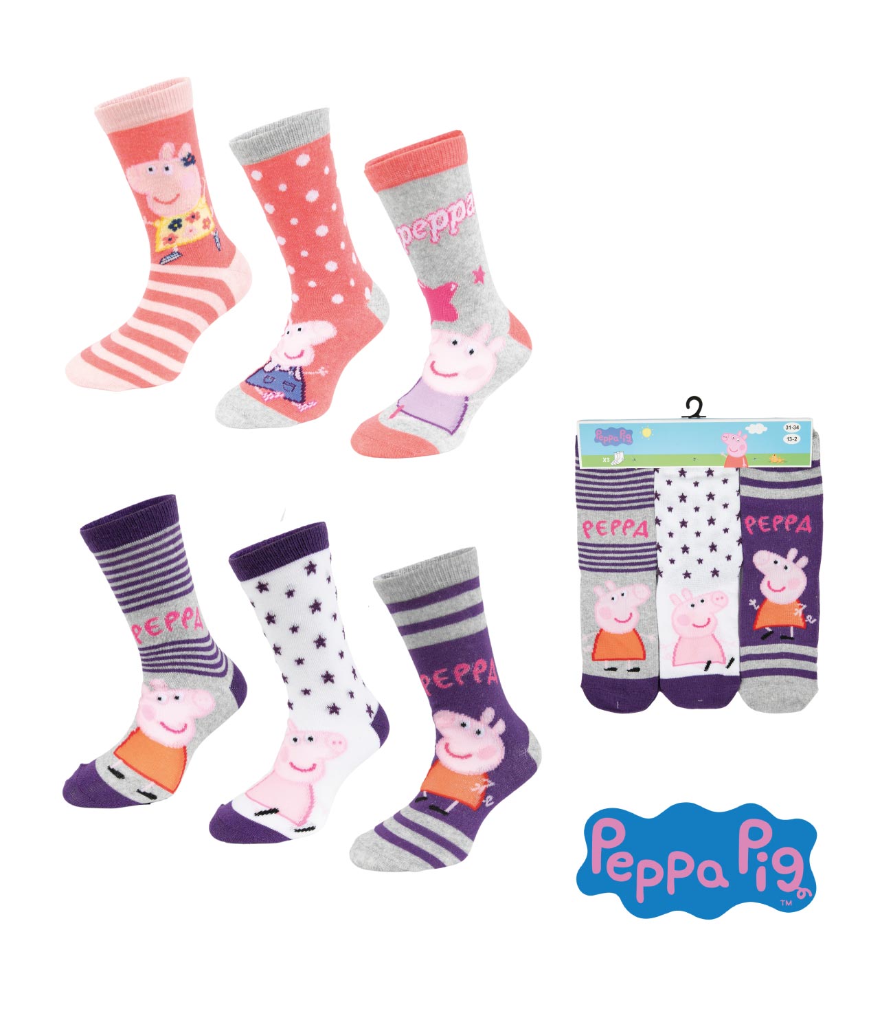 Peppa Pig - Casual Sock | Erve Online